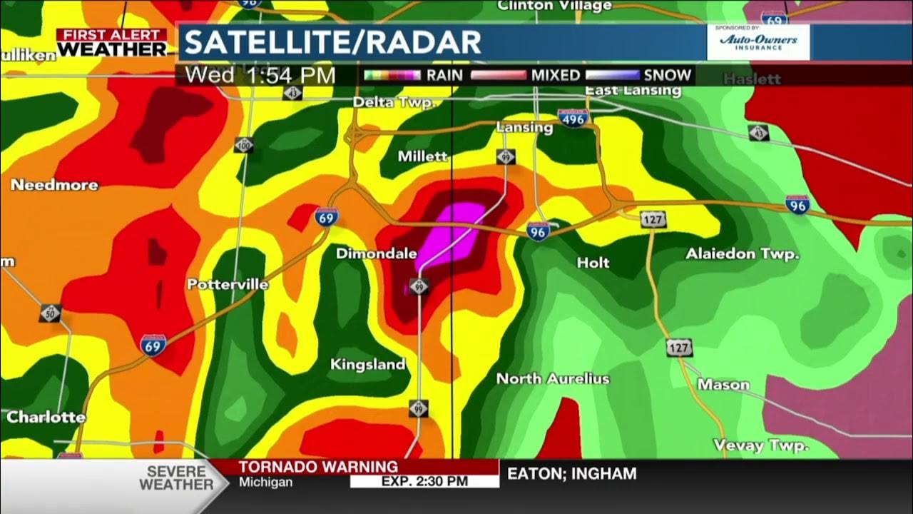 WILX 10 Severe Weather Coverage April 17, 2024 - YouTube