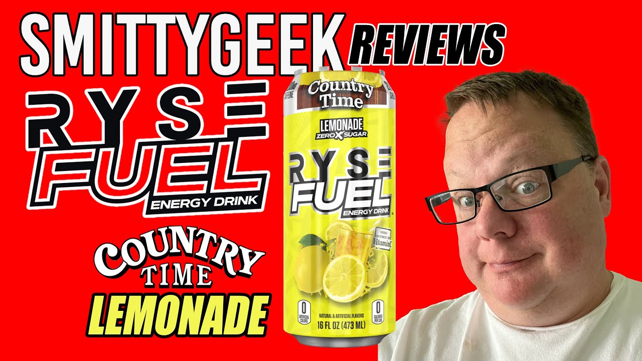 Ryse Fuel Zero Sugar - Country Time Lemonade - YouTube