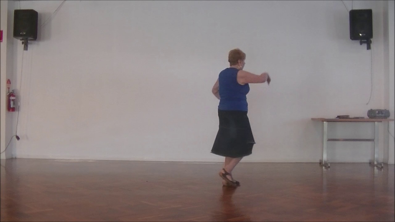 Beautiful U in blue line dance - YouTube