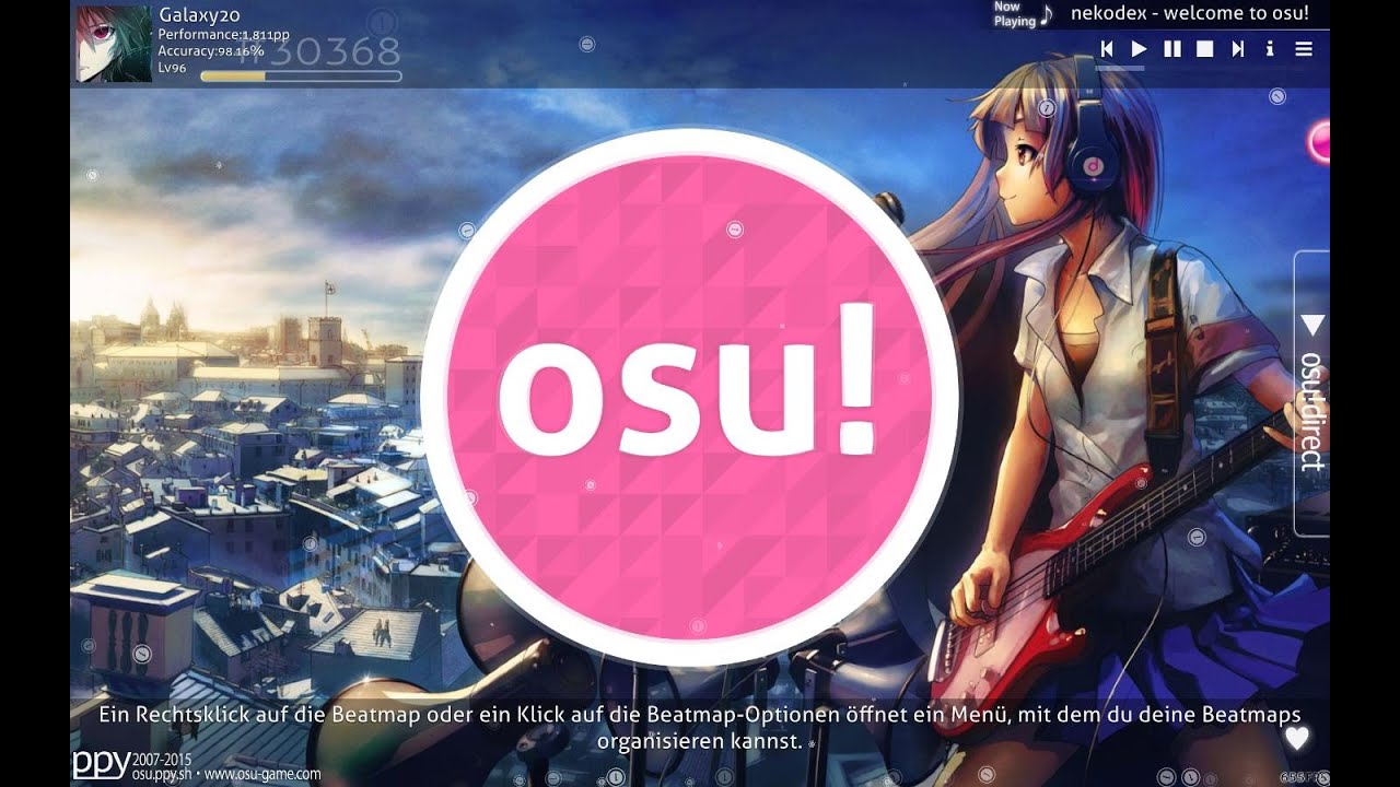 Let's play Osu! Multiplayer #001 - YouTube