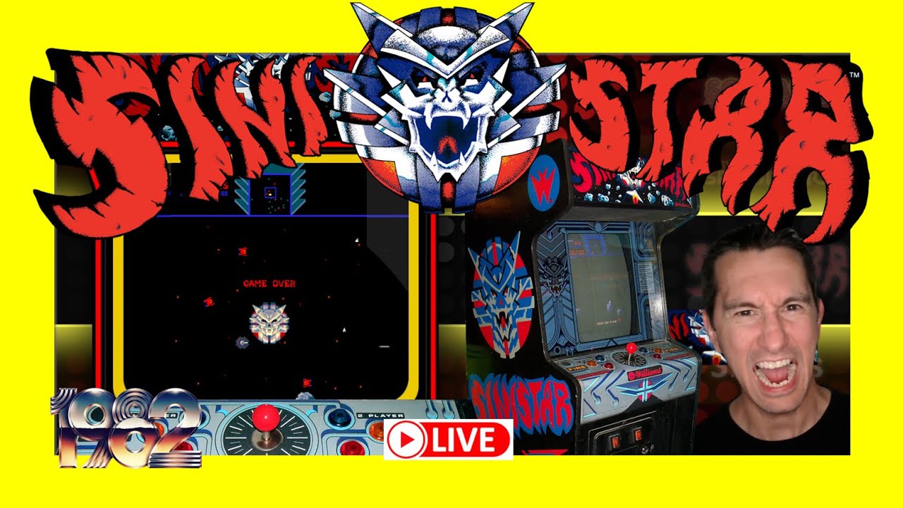 Sinistar (Arcade) - Chronologically Gaming is LIVE! #arcade #scary # ...