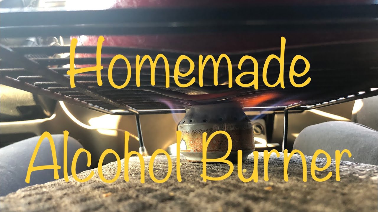A better look at the Alcohol Burner in actionHow to cook off gridOff ...