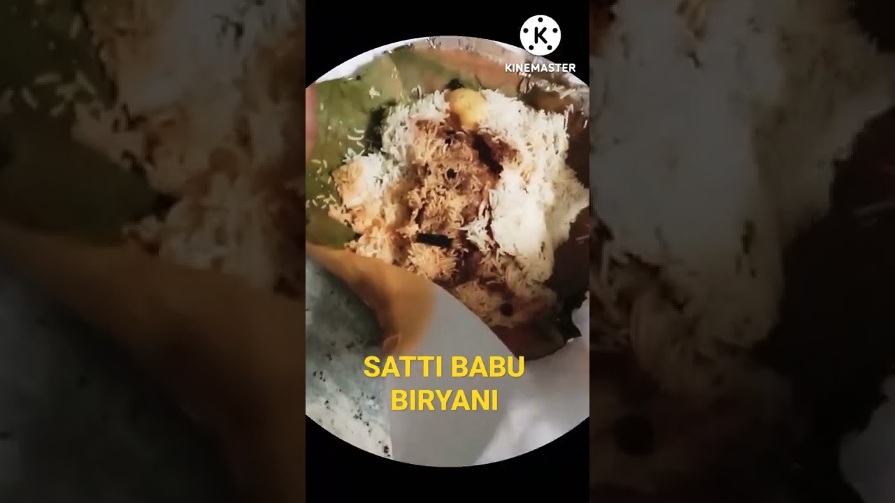 Satti Babu Biryani || It's me Rishi || #shorts || #biryani || - YouTube