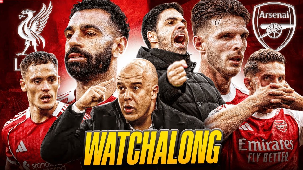 Liverpool vs Arsenal: Live Watch Along & Reaction - YouTube
