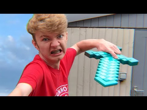 Minecraft Weapons VS Real Life Weapons... - YouTube