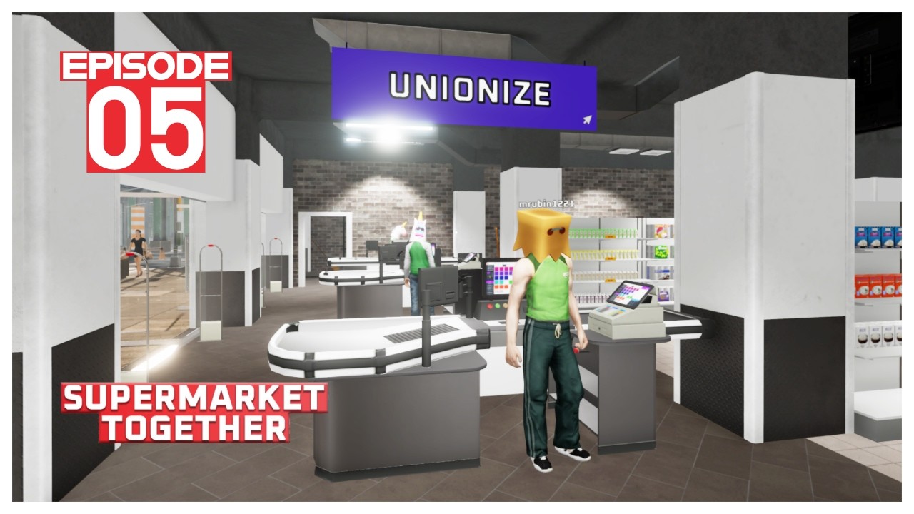 Workers Revolt!! | Supermarket Together - Episode 5 - YouTube