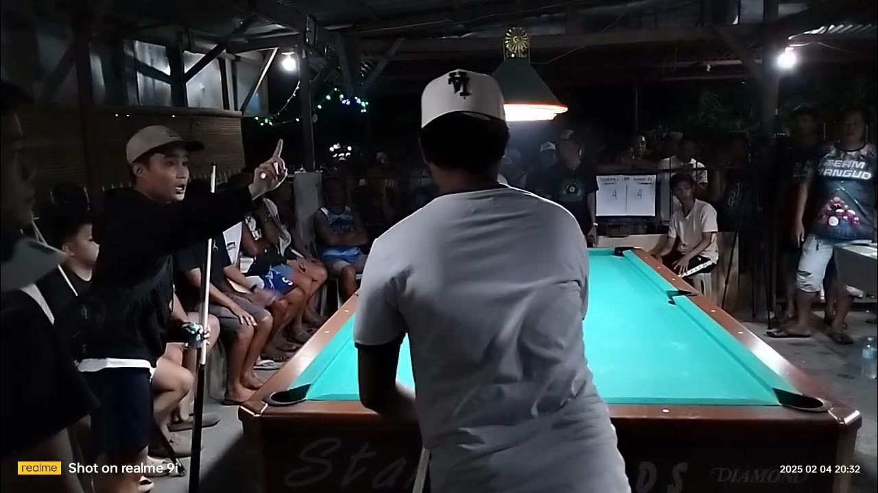 Billiards money games Samuel ng Bacong vs keifer Dy. Dumaguete city Bet.33k. - YouTube