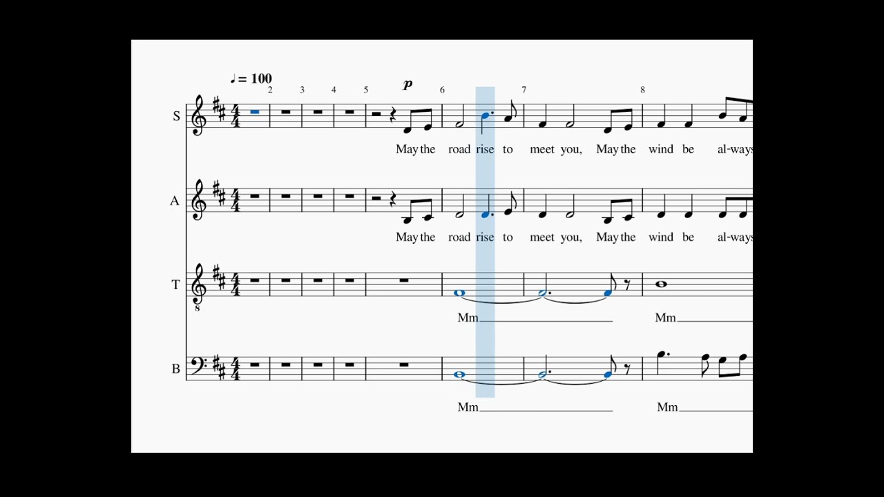 Old Irish Blessing SATB Music By Denes Agay YouTube old-irish-blessing-satb-music-by-denes-agay-youtube