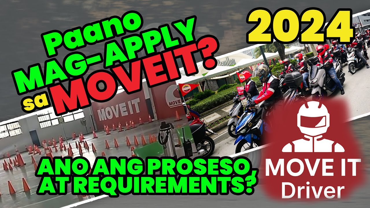 Paano mag-apply bilang MOVEIT Driver ngayong 2024? - YouTube