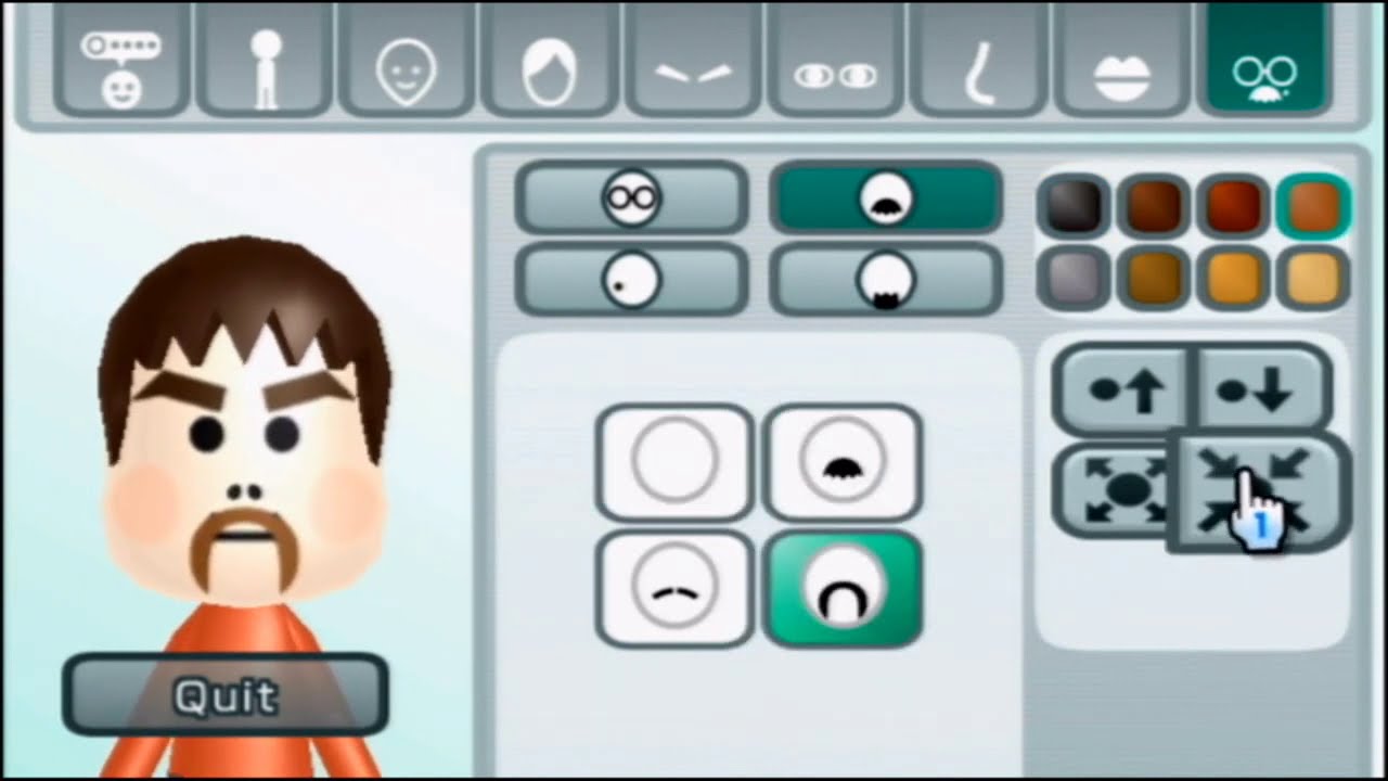 Mii Tutorial: Walter (Hyungwon Park's Custom Mii) - YouTube