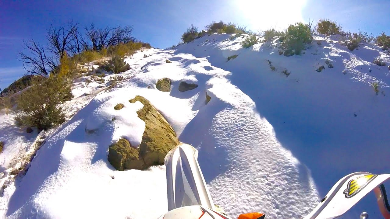 SNOW SNOW in Santa Barbara Divide Peak riding with Alan - YouTube