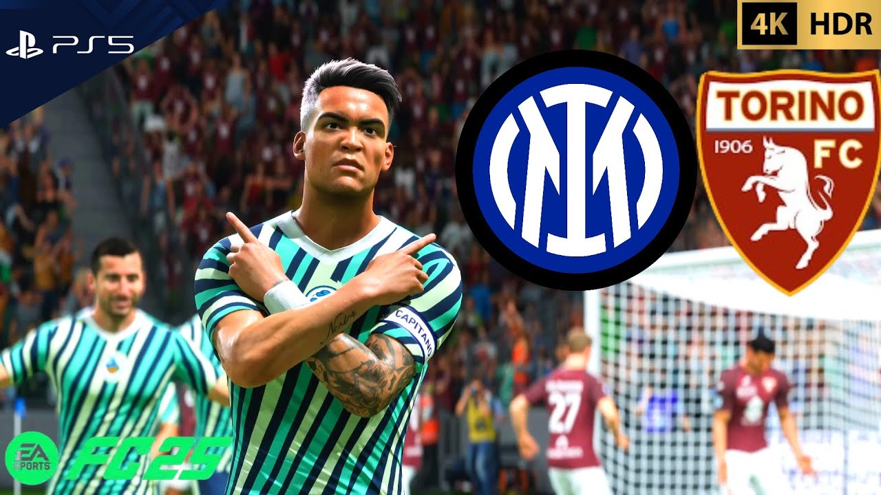 FC 25 - Inter Milan (Lombardia FC) vs Torino | Serie A 2024/25 | PS5 ...