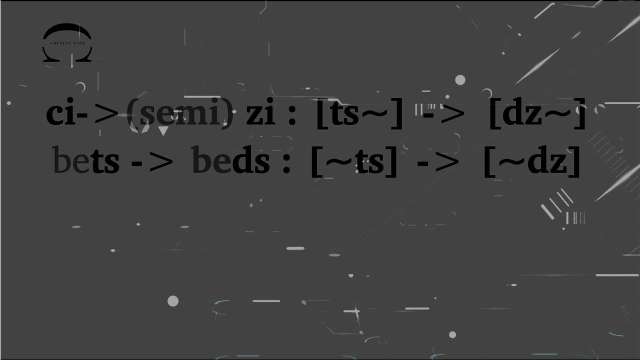 Chinese Syllable “zi” - YouTube