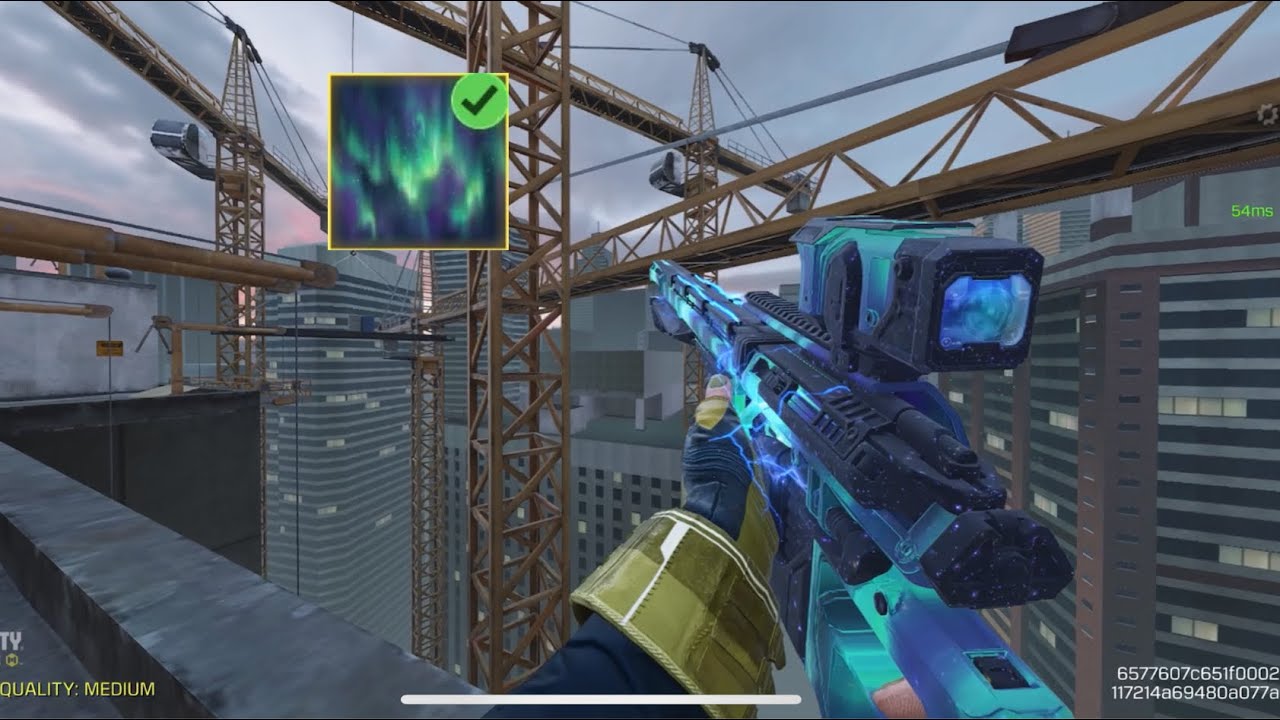 Finally we were able to get the Dream Aurora skin in cod mobile - YouTube