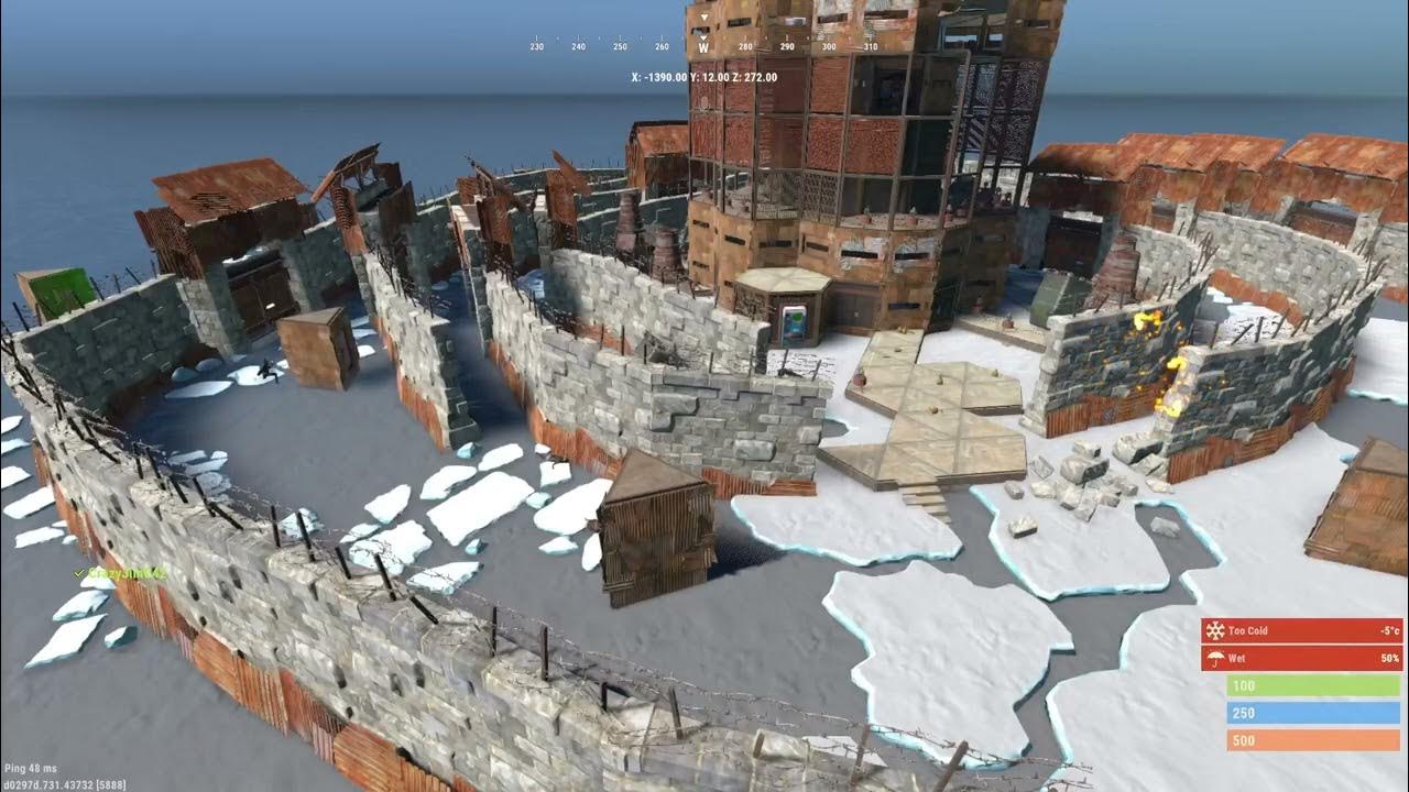 Yesterday's Raid! #customservers #rustconsole - YouTube