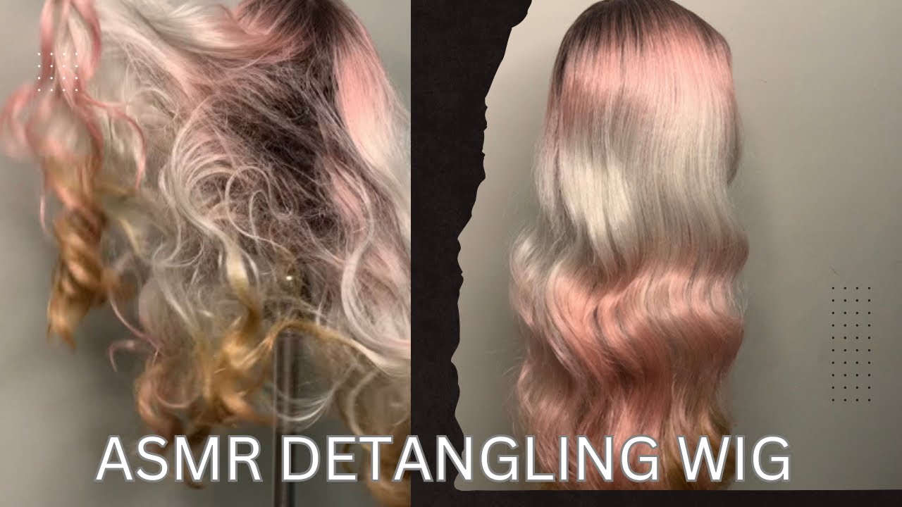 Asmr Relaxing Hair Brushing Tangled Hair Youtube