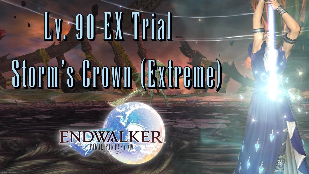 Final Fantasy 14 (XIV) - EW Trial: Storm Crown Extreme (WHM PoV) #ffxiv ...