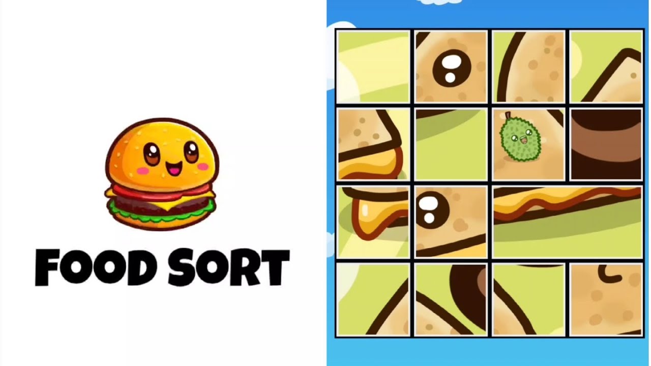 * NEW Food Sort Walk-through/Gameplay - It's Just One Big Loop - YouTube
