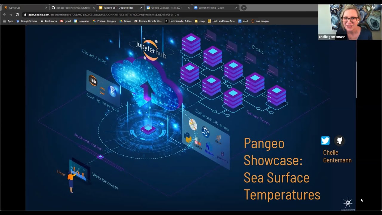 Accessing Sea Surface Temperature Data on the Cloud - YouTube