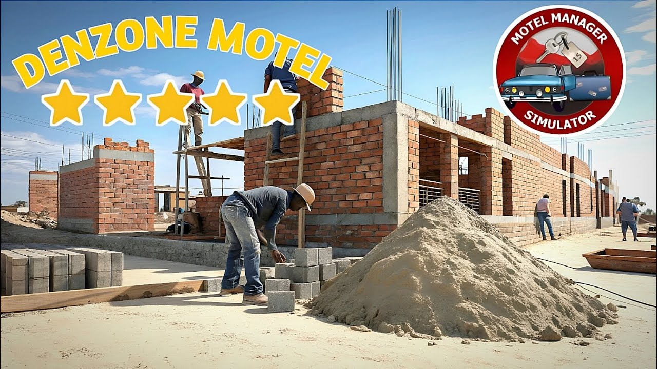building new buildings in my own hotel ! Motel Simulator Gameplay #5 ...