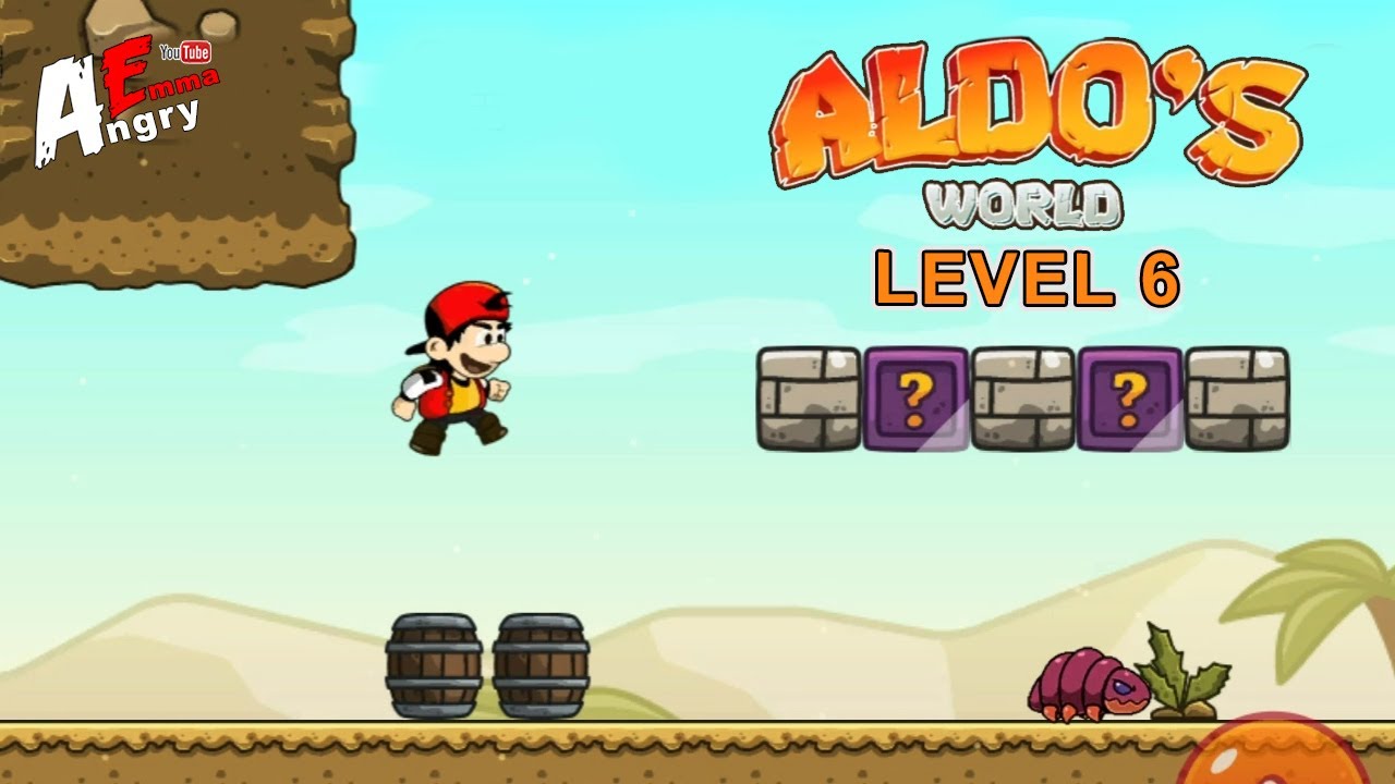 Aldo's World - Level 6 / Gameplay Walkthrough (Android, iOS) - YouTube