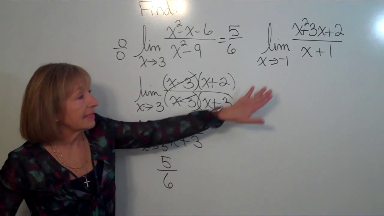 How do you find a limit if there is a zero in the denominator ...