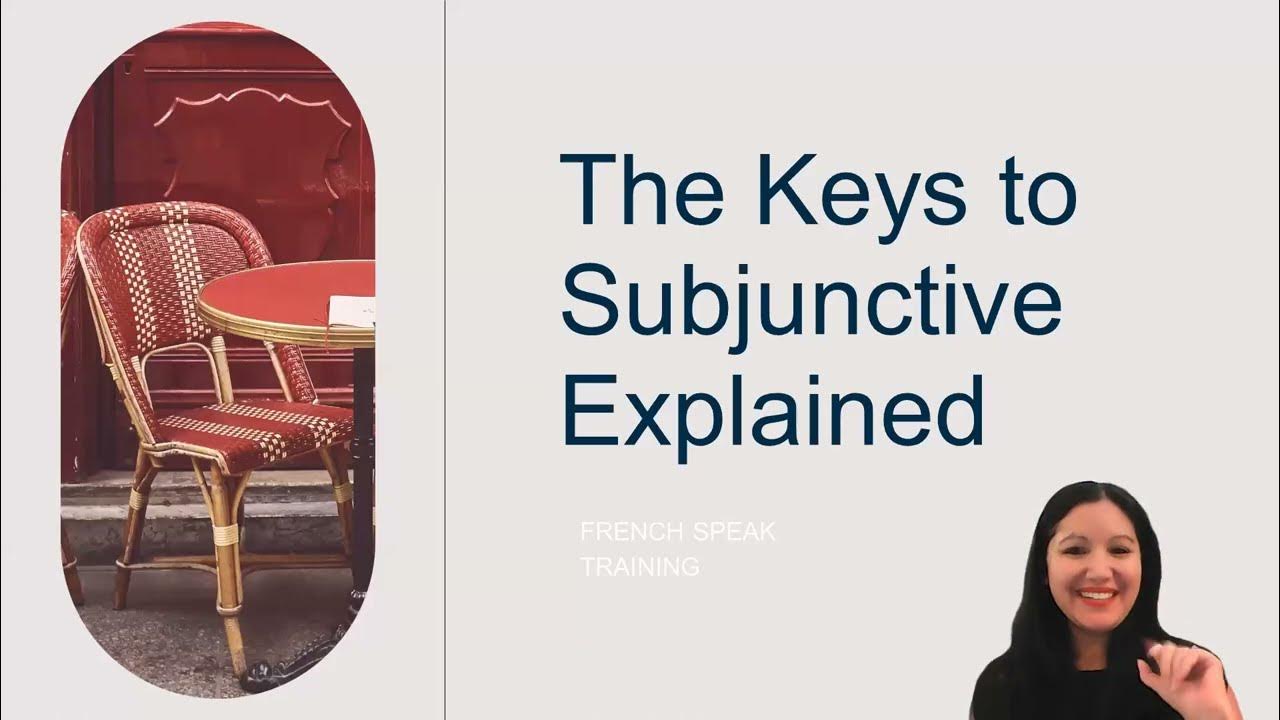 French Subjunctive - Introduction du Subjonctif Present - YouTube