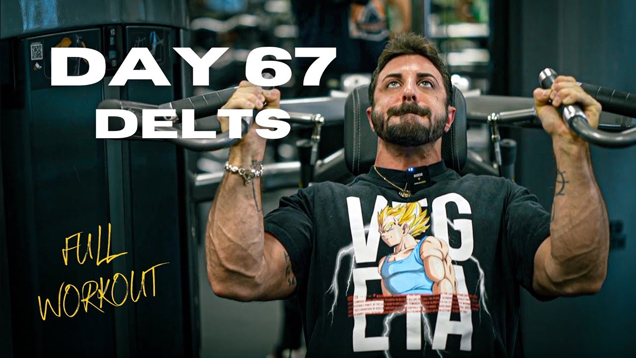 Day 67 - Delts Delts Delts FULL Workout! - YouTube
