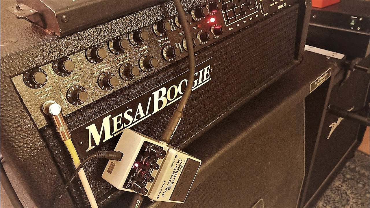 Mesa Boogie Mark IV rev A - Boss PQ-4 (Part 8) - YouTube