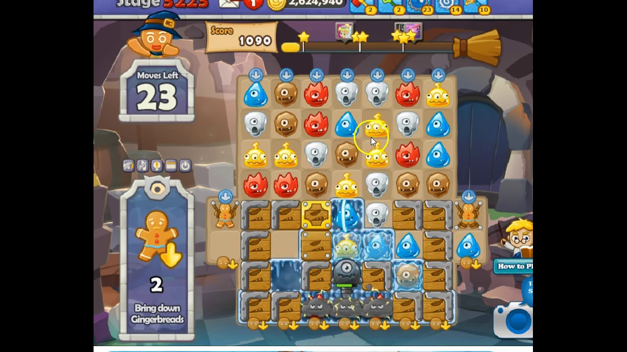 Monster Busters Level 3223 - YouTube