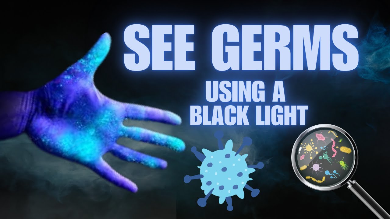 Black Light Germ Test! 🔦🦠🧼 Did We Really Wash Our Hands? - YouTube