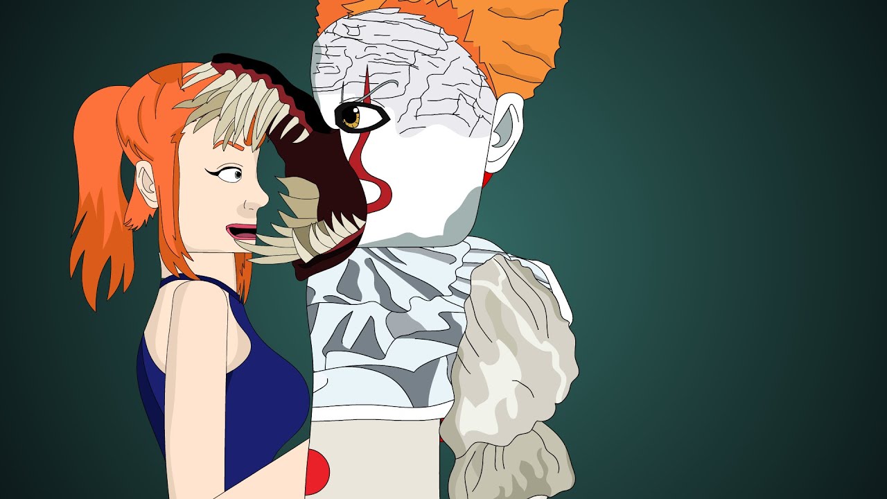 IT Pennywise Eats A Woman - Animated Horror Film (Valentine's Day ...