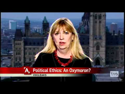 Susan Delacourt: Political Ethics, An Oxymoron? - YouTube