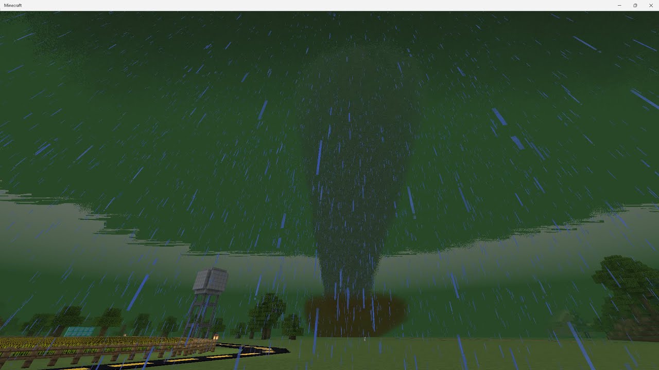 Minecraft Tornado Addon V1.16 Update | New Cloud Colors! w/ Zero - YouTube