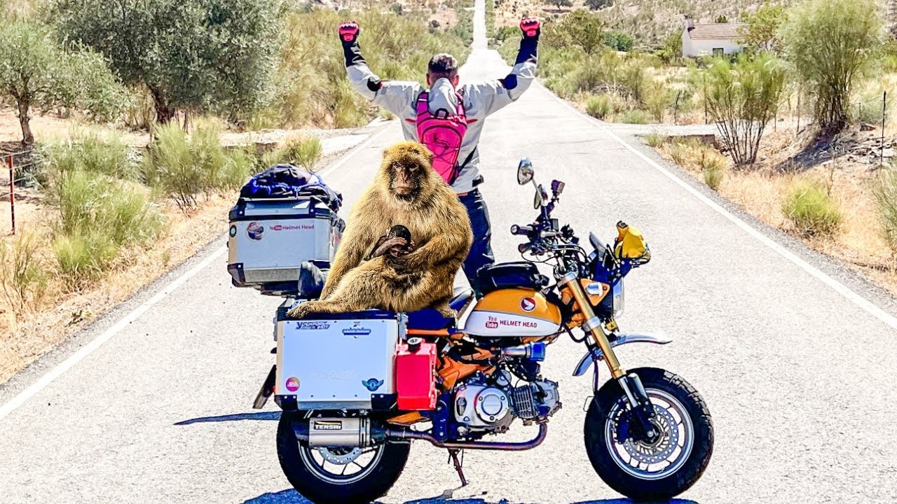 The Long Way Gibraltar On A Motorcycle - YouTube