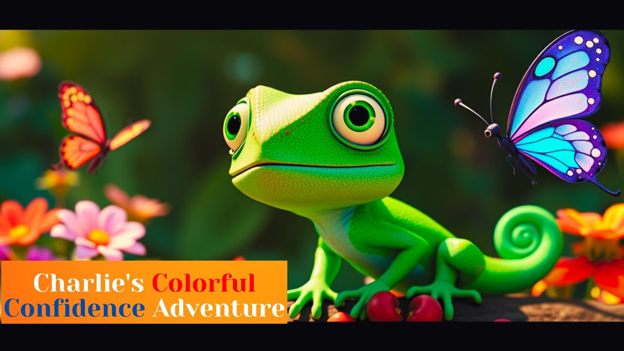 The Wildest Art Adventure: Charlie's Colorful Confidence Quest - YouTube