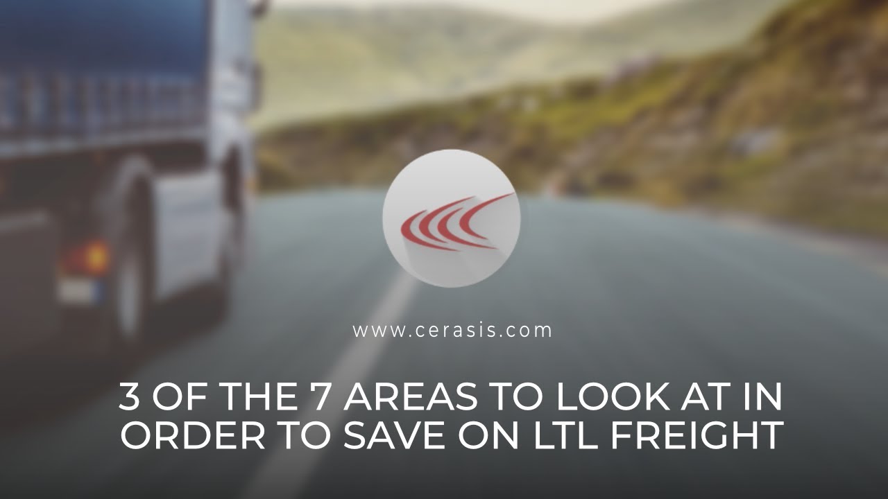 Talking Freight (63) - 3 of 7 Areas to Look at in Order to Save on LTL ...