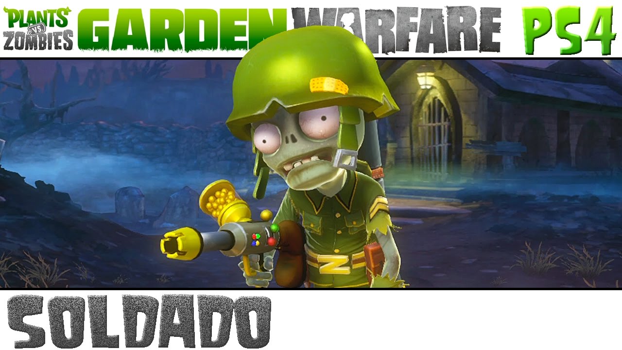 Plants vs. Zombies Garden Warfare - Soldado - YouTube