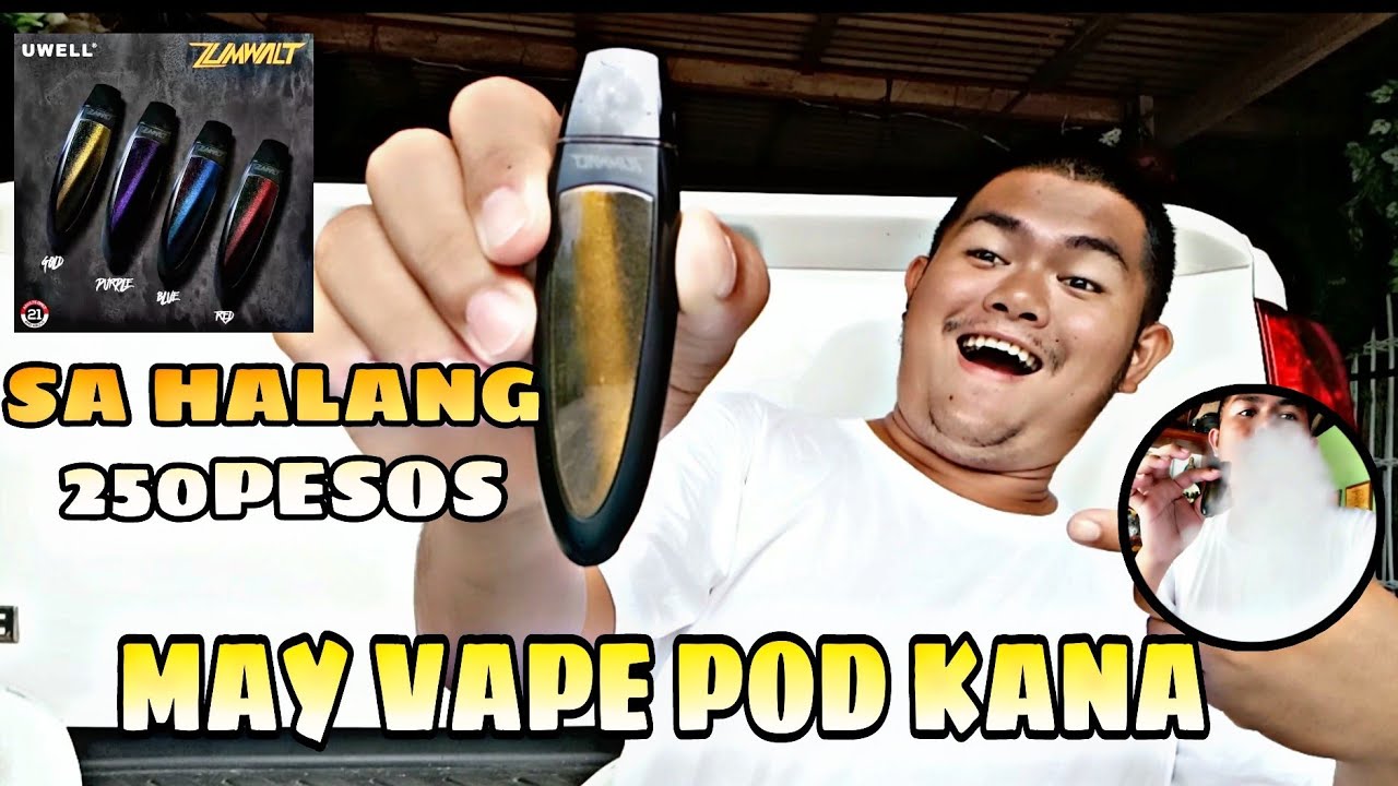 UNBOXING MY VAPE POD 250pesos LANG😱😱 KUYA MOSH VLOGS - YouTube
