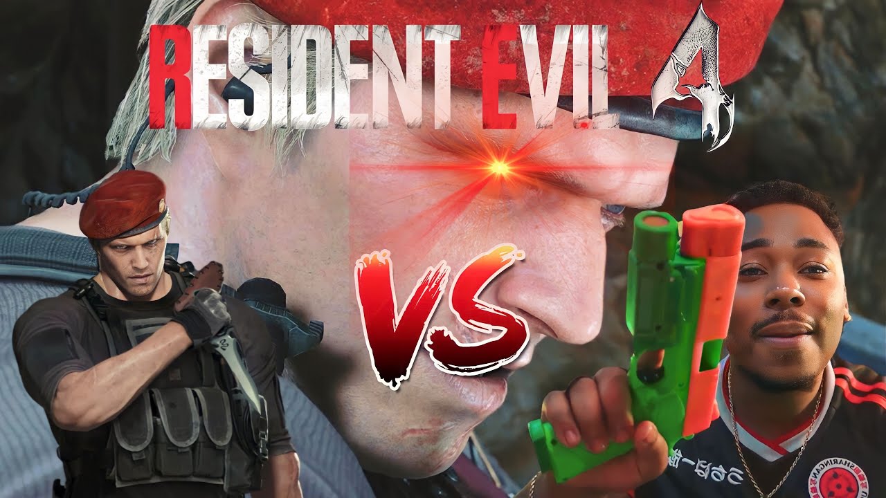 Leon vs Krauser | Resident Evil 4 Remake - Part 11 - YouTube