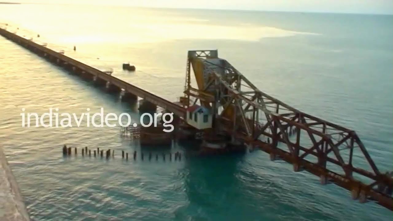 Pamban Bridge - Pamban Rail And Road Bridge in Rameswaram, Tamilnadu ...