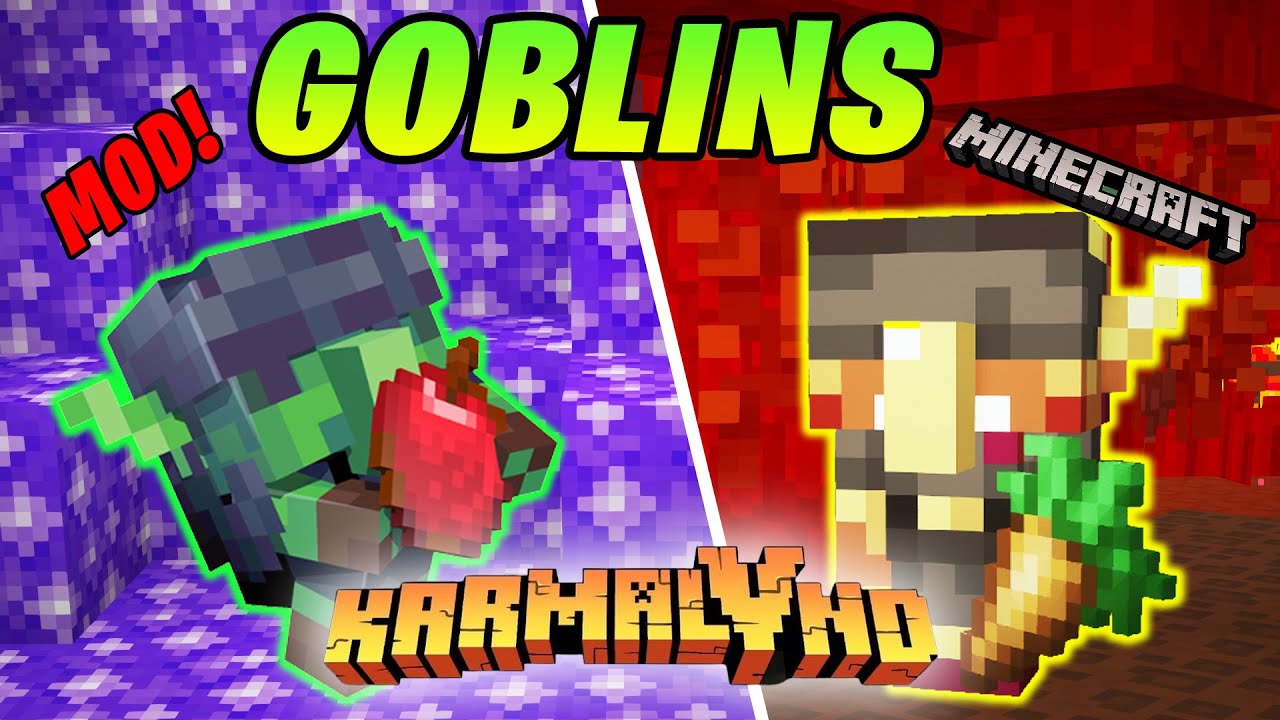 SUPER GOBLINS MERCADERES!!! Minecraft Mod ||1.18.2 - 1.17.1 - 1.16.5 ...