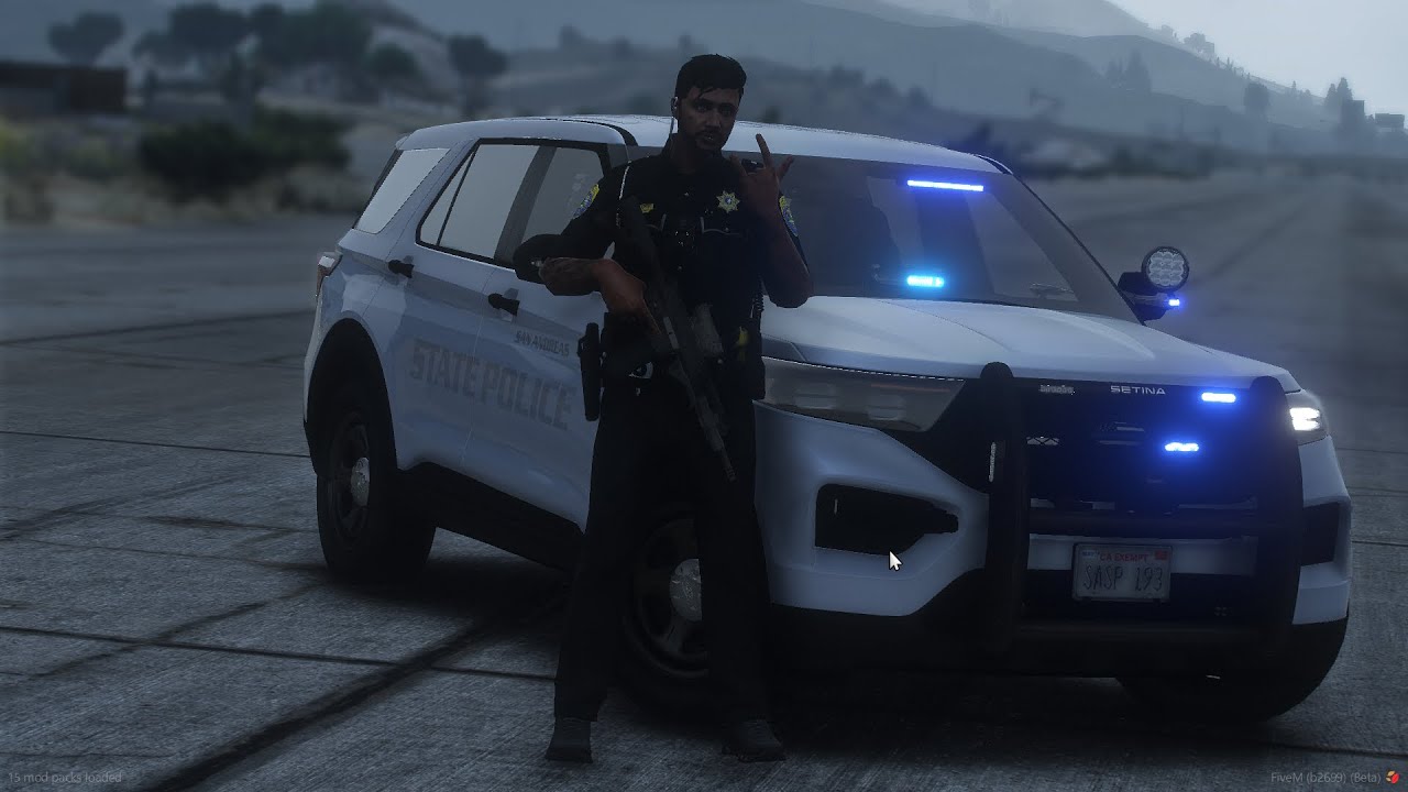 PGN RolePlay Lamar try to evade police (BUT FAILS) - YouTube