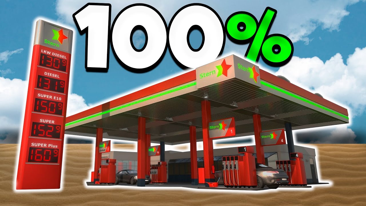 Completé el 100% de Gas Station Simulator. Fue LOCO - YouTube