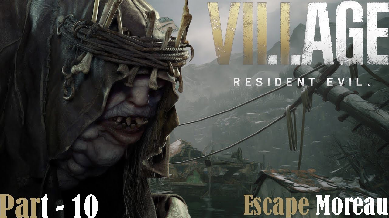 Resident Evil Village - How to escape Moreau's Reservoir? #RE8 # ...