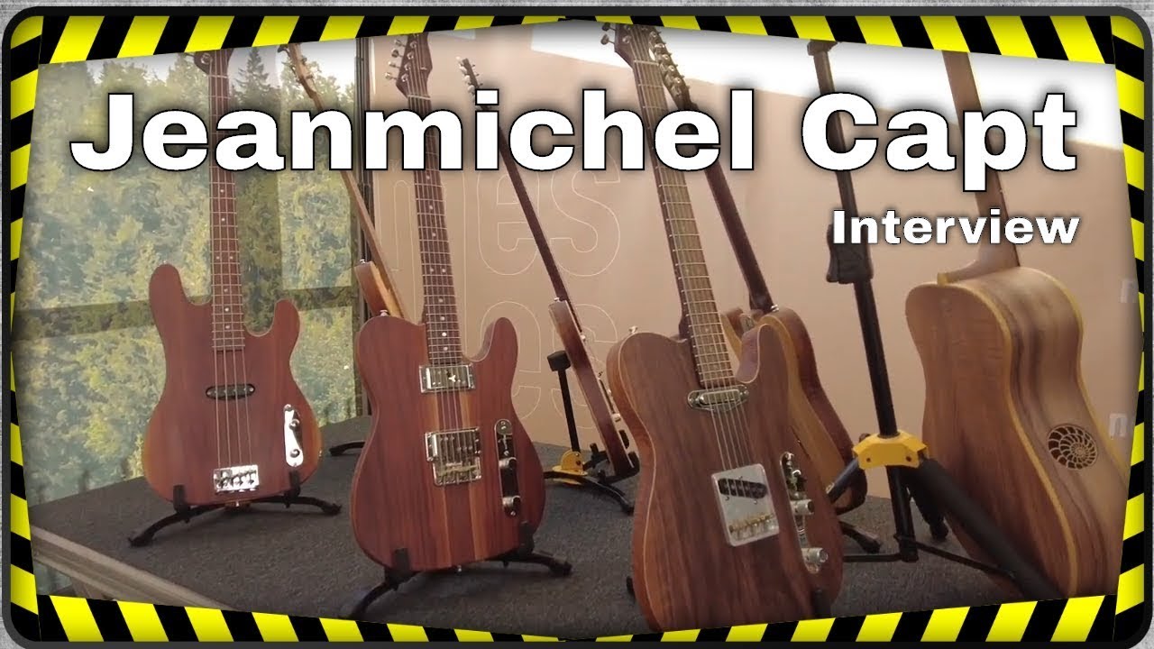 Jeanmichel Capt, luthier suisse en interview au Paris Guitar Festival ...