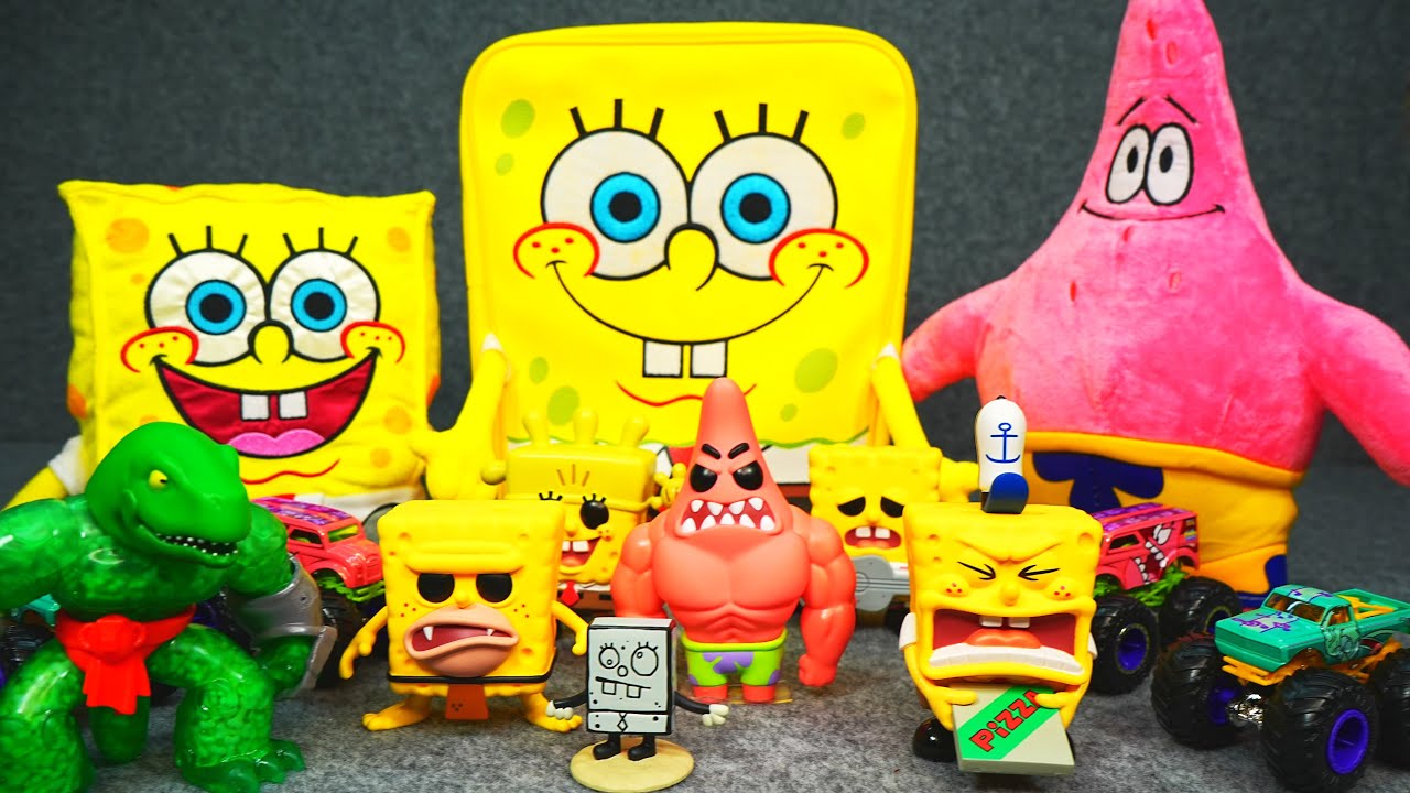70 Minutes Spongebob ASMR Collection Unboxing - Satisfying Unboxing ...