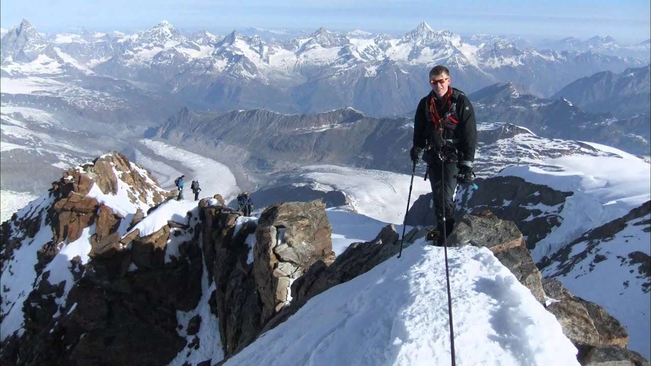 Climbing Monte Rosa - YouTube