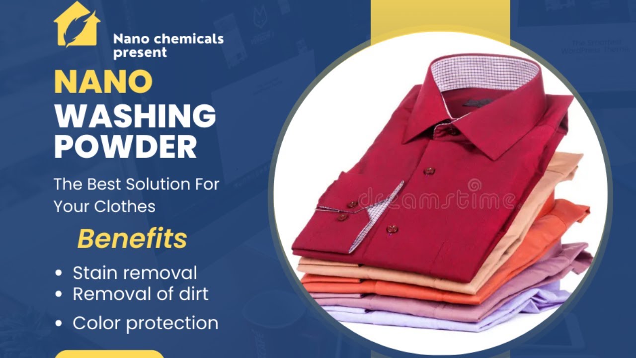 Nano washing powder Cleaning Champion - YouTube