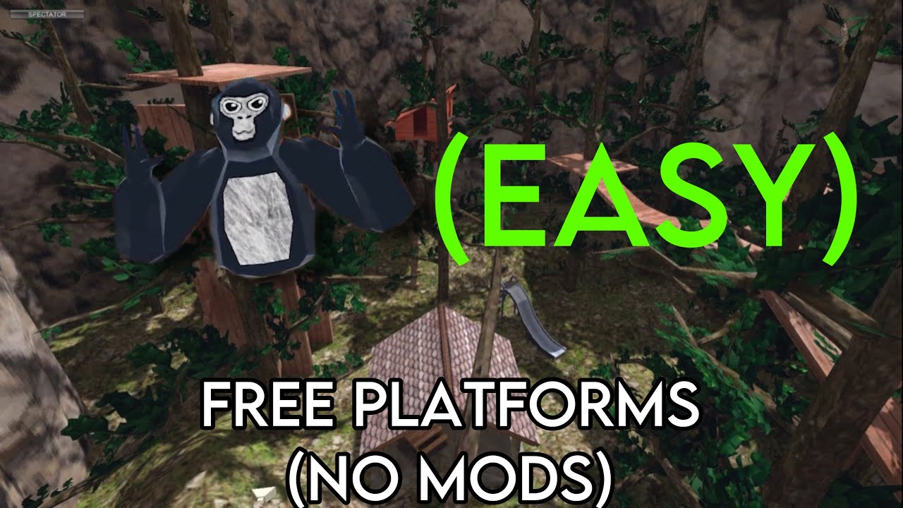 GORILLA TAG PLATFORMS (NO MODS) TUTORIAL! - YouTube